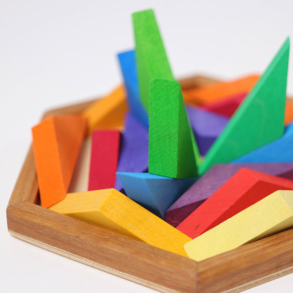 Mini Puzzle Complementary Colours Star - The Bohemian Collective